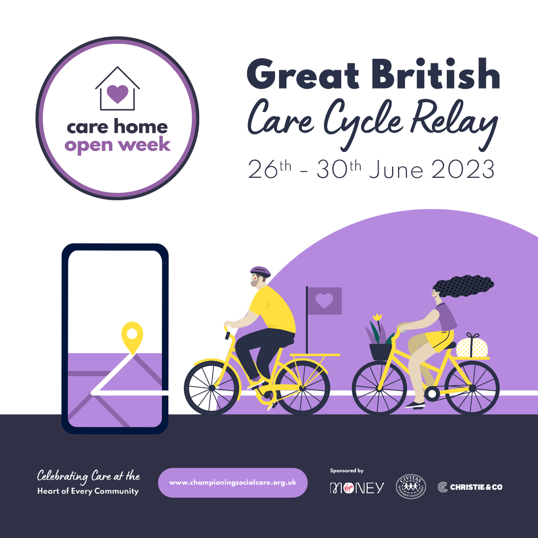 Join the Great British Care Cycle Relay! • Championing Social Care