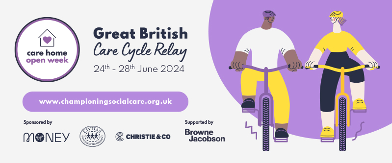 Join the Great British Care Cycle Relay! • Championing Social Care